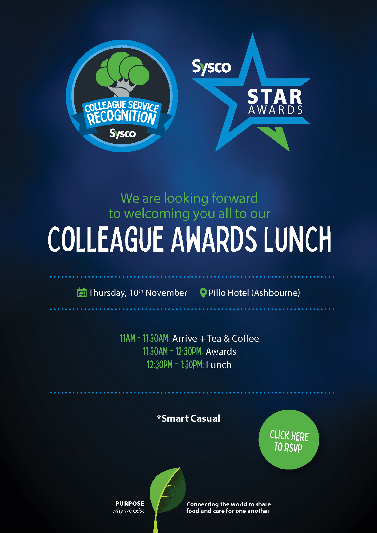 20517 Sysco Colleague Awards Lunch 2022_Invitation_LR3 - Sysco